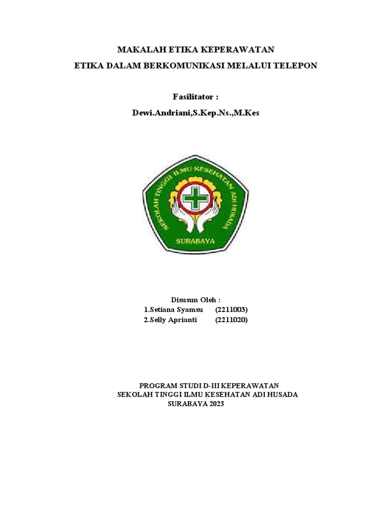 Etika Bertelepon untuk Mahasiswa | PDF | Karier & Perkembangan
