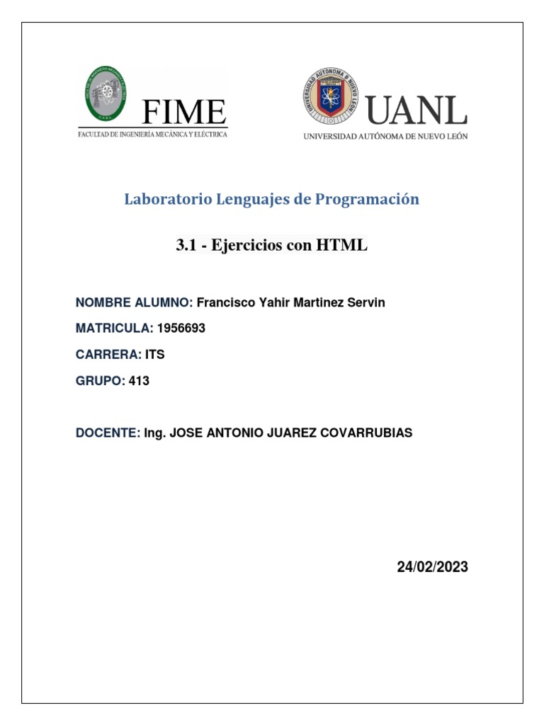 Lab - LenPro - P3 | PDF