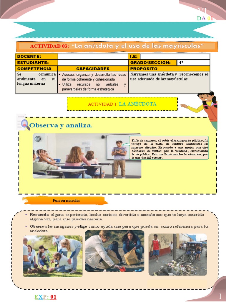 1° Pract-Act3-Com-U1 | PDF | Ciencia cognitiva | Cognición