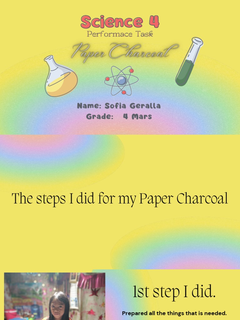 Paper Charcoal - Science 4 | PDF