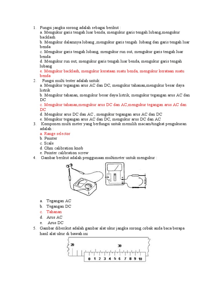 Soal Ujian Pdto OK | PDF