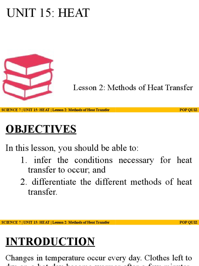Methods of Heat Transfer Explained | PDF | Heat Transfer | Heat