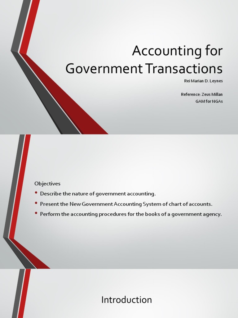 Government Accounting for Transactions | PDF | Payroll Tax | Budget