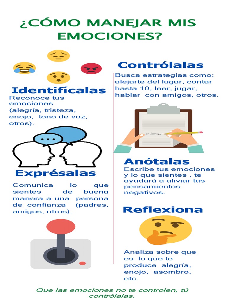 Infografia De Las Emociones Pdf