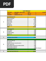 Cost Sheet | PDF | Sheet Metal | Scrap