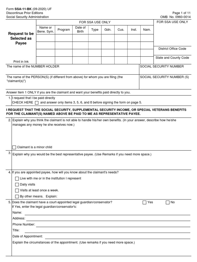 Ssa 11 | PDF | Felony | Social Security Administration