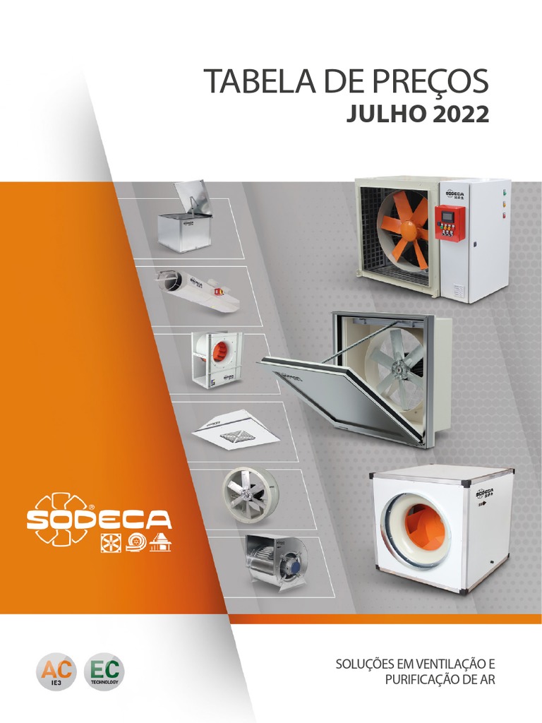 SODECA Tabela Precos 2022 PT | PDF | Portugal | Economias