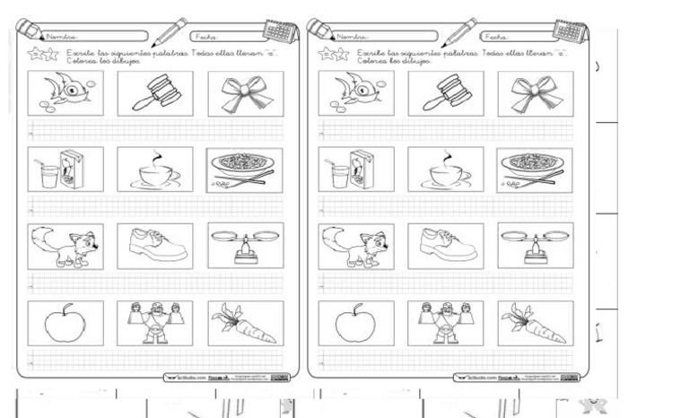 Guia Repaso Letras Y, W, X, Z | PDF