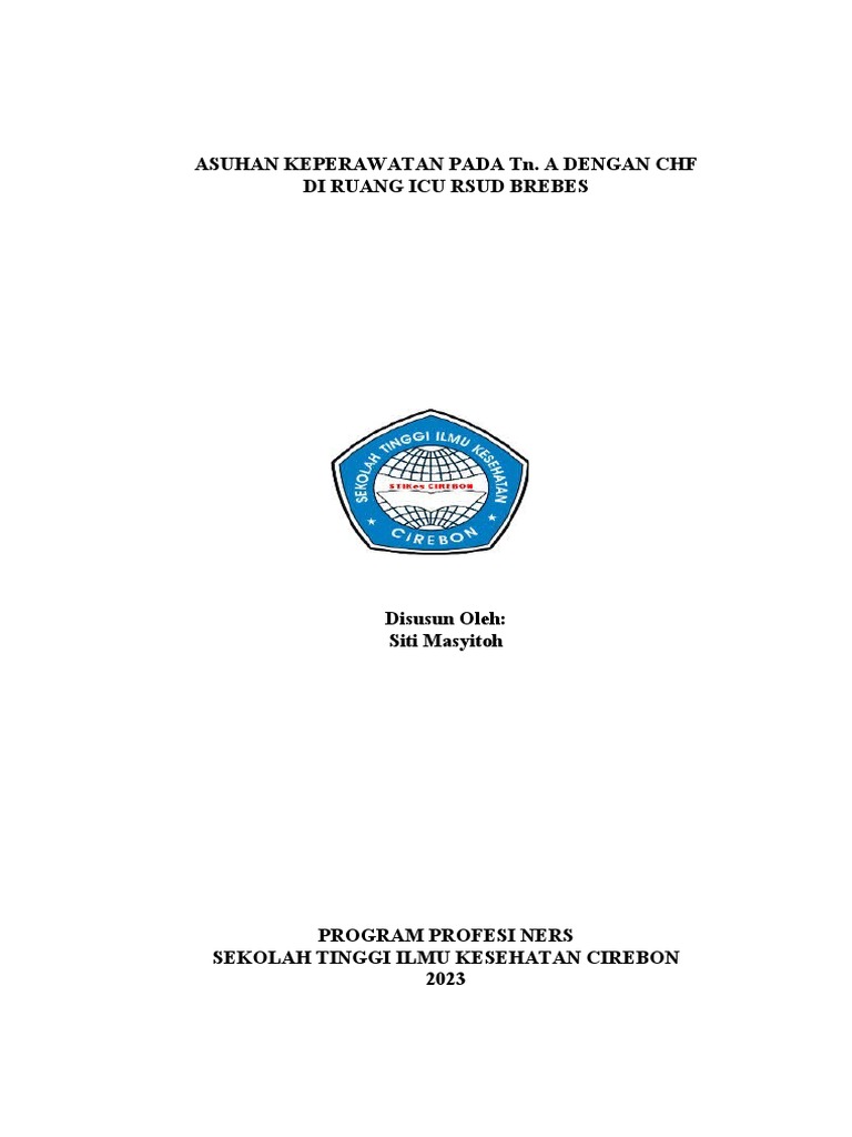Askep CHF Di Icu | PDF