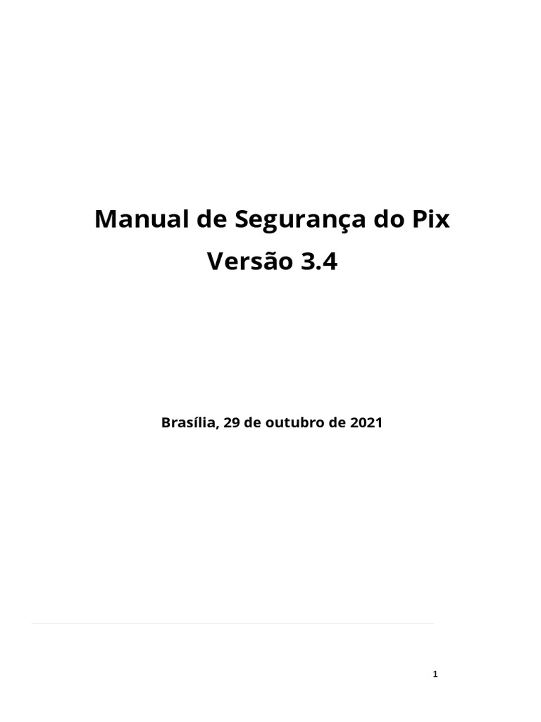 Manual de Seguranca Do PIX v3.4 | PDF | Criptografia de chave pública ...