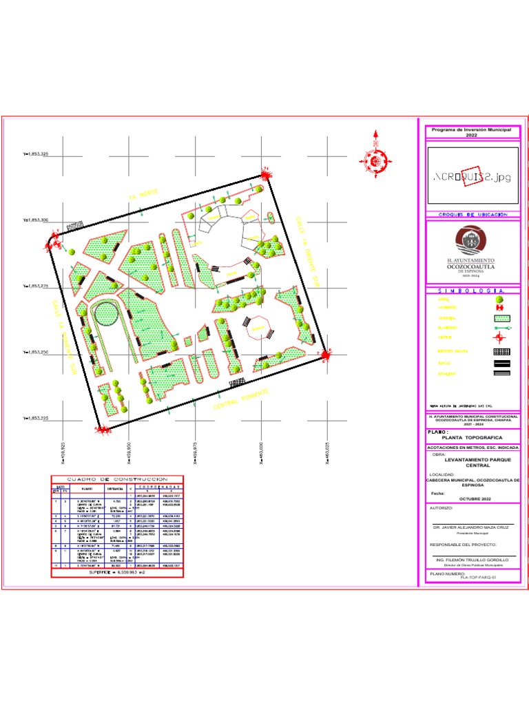 LEV PARQUE CENTRAL 031022 NIVELES ACT (1) - Modelo | PDF