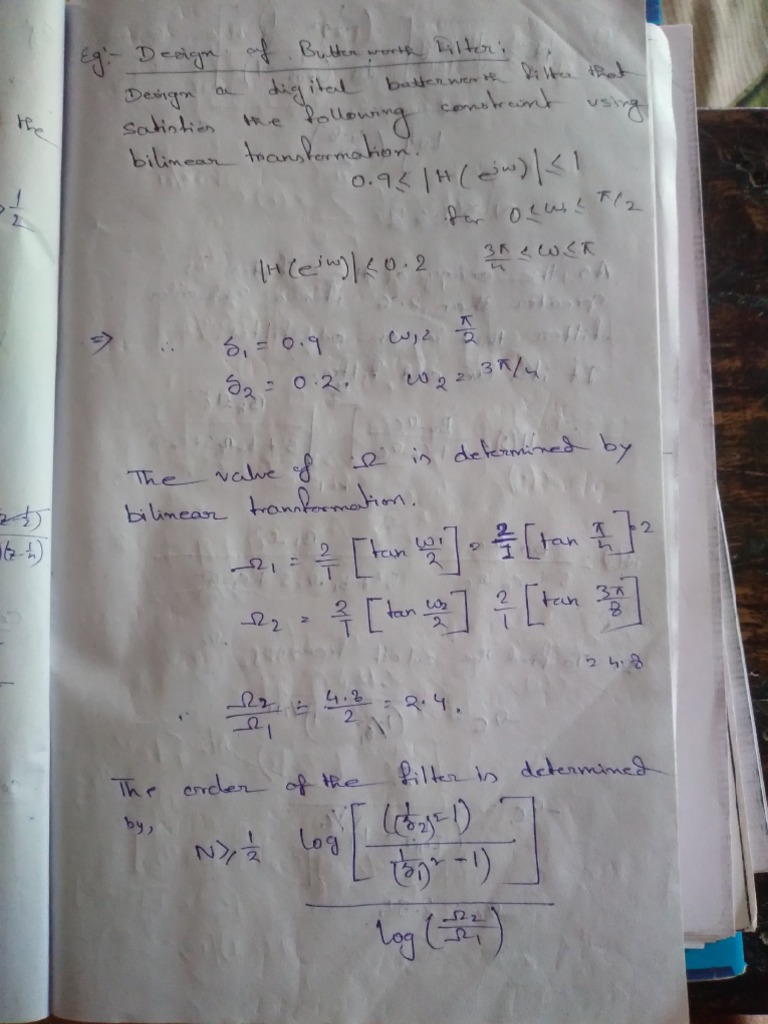 Bilinear Transformation | PDF