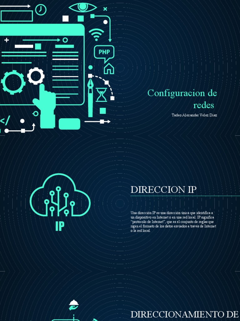 ConfiguraciÃ N de Redes | PDF | Dirección IP | Red de computadoras
