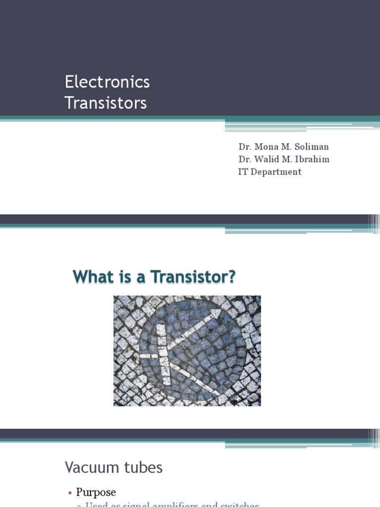 Electronics II - Transistor1 | PDF | Bipolar Junction Transistor ...