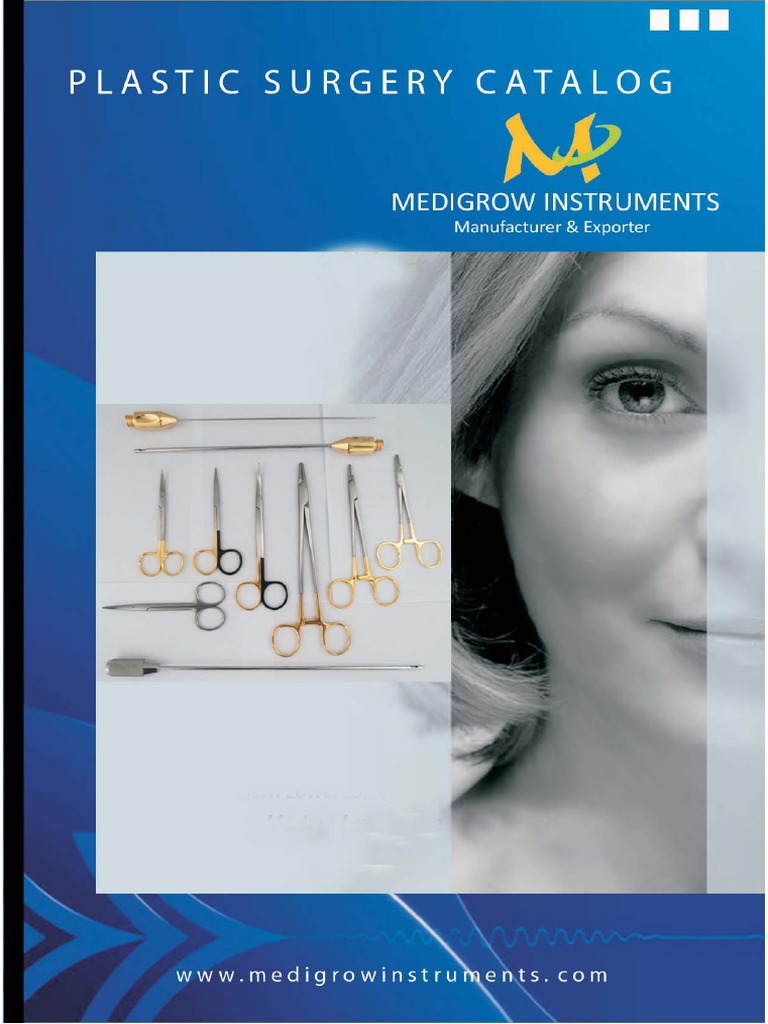 Plastic Surgery Instruments Catalog | PDF