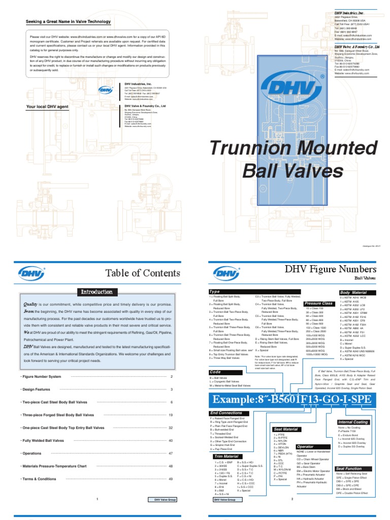 TMBV Catalog | Download Free PDF | Valve | Mechanical Engineering