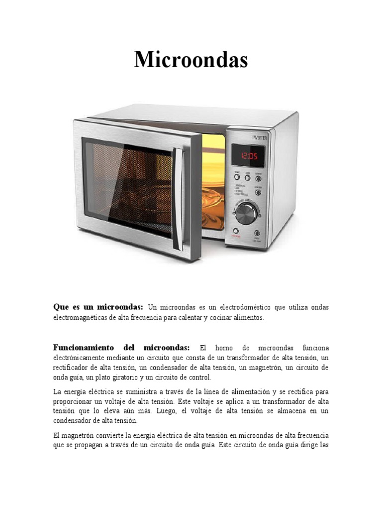 MICROONDAS | PDF