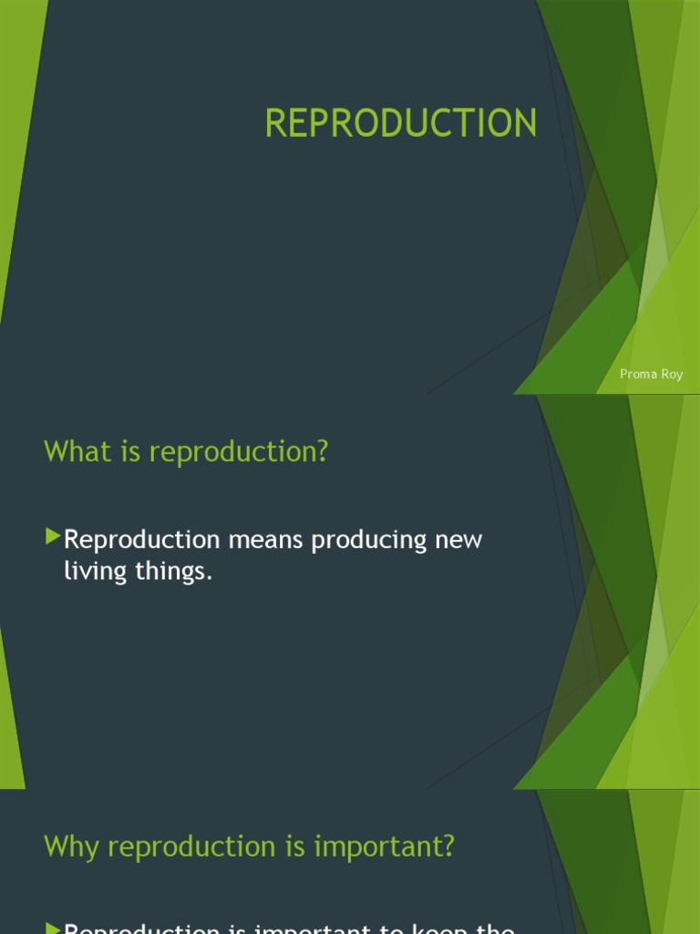 Reproduction PPT For IGCSE and O Level Biology (Easier) | PDF ...