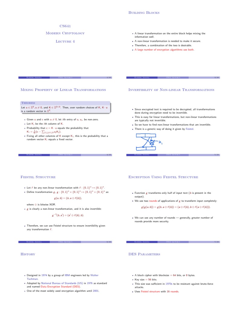 Lecture 4 Merged | Download Free PDF | Cryptography | Security Engineering