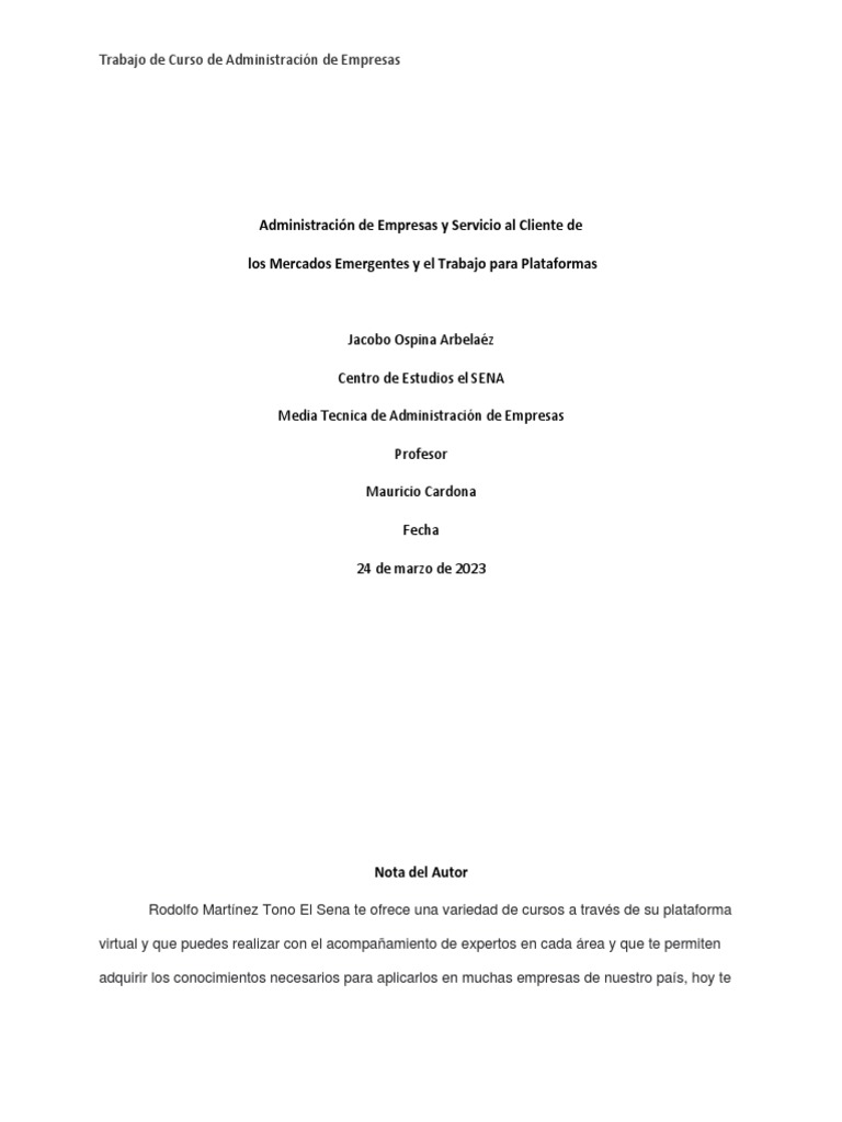 Normas Apa Portada Trabajo Profesional | PDF