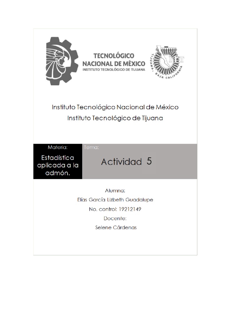 Actividad 5EA | PDF