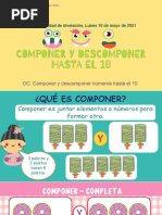106) MatematicaEnTuHogar - Componer y descomponer hasta el 10 (1) | PDF