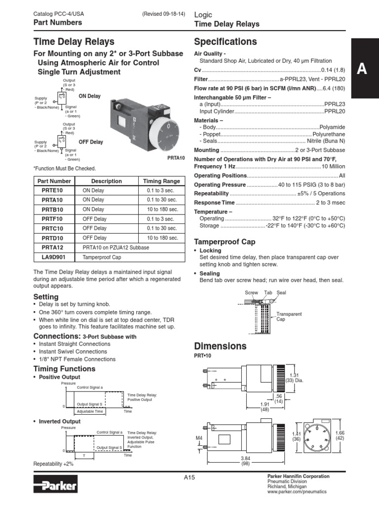 23 - Time Delay Relays | PDF | Computer Engineering | Electricity