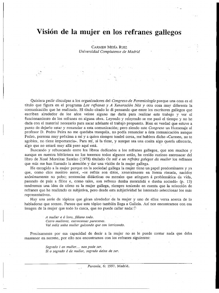 Refranes Gallegos | PDF