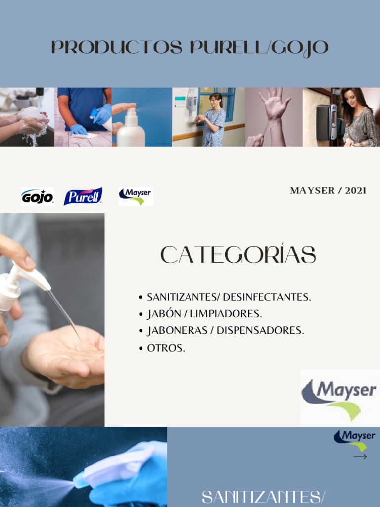 Catalogo Purell Gojo | PDF