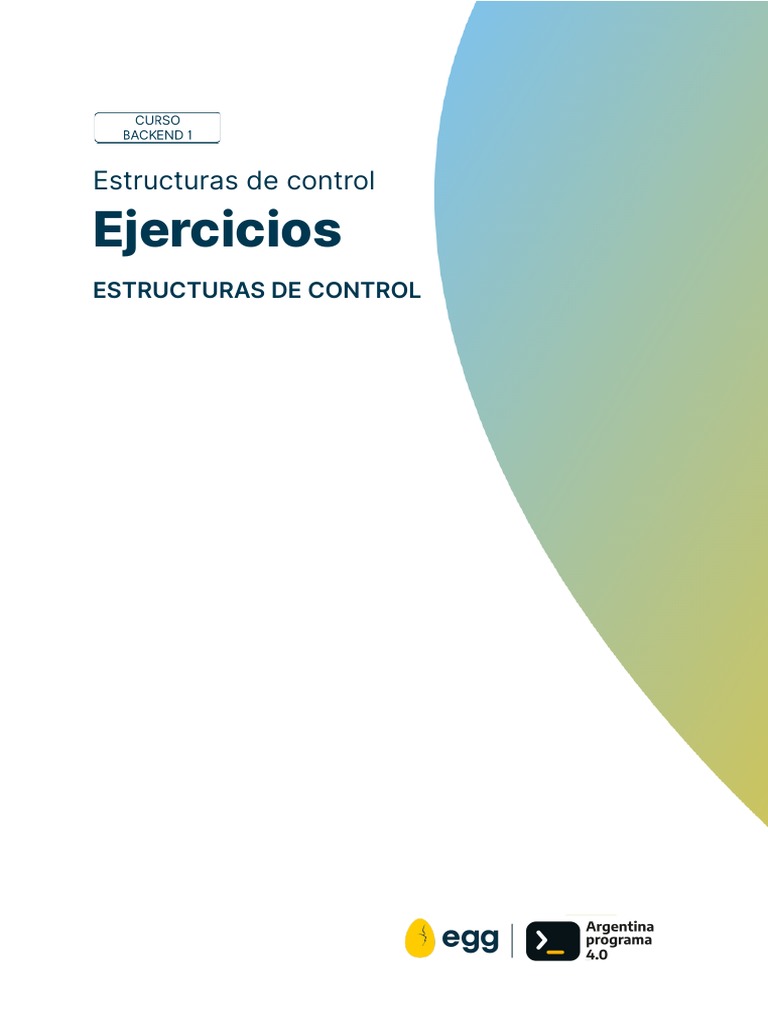 02 - Ejercicios Java Intro P2 - Estructuras de Control | PDF | Java (lenguaje de programación ...