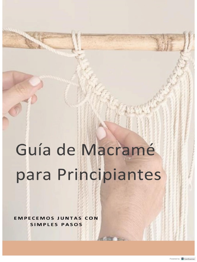 Guia Macrame Principiante | PDF