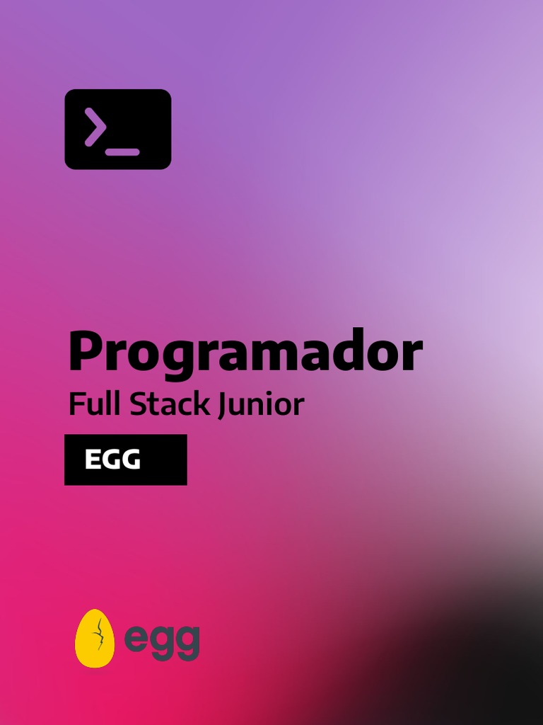 Egg - Programador Full Stack Junior 0 | PDF | Java (lenguaje de ...