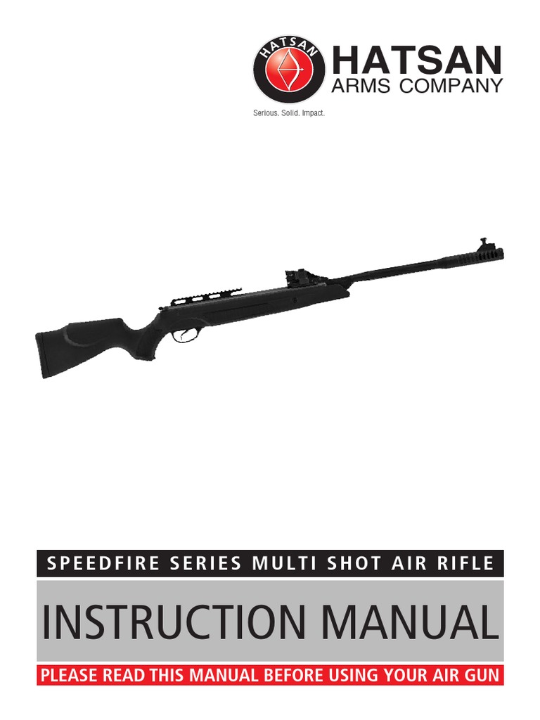 Speedfire Manual en | PDF | Gun Barrel | Rifle