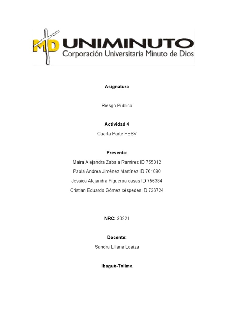 Implementación PESV en LAMICON Ingenieros | PDF | Hormigón ...