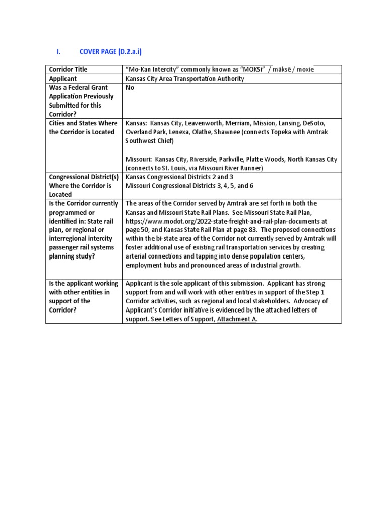 Narrative - FRA Application | PDF | Rail Transport | Amtrak