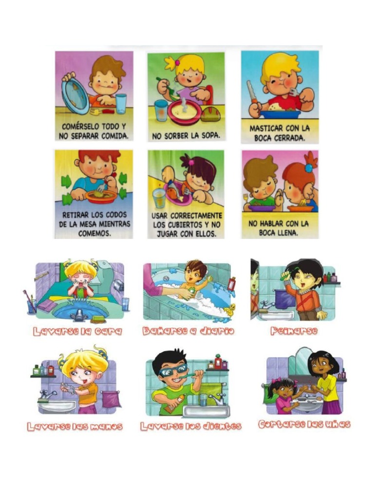 Higiene de Los Niños | PDF