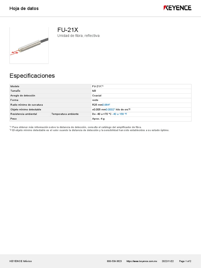 FU-21X Datasheet | PDF