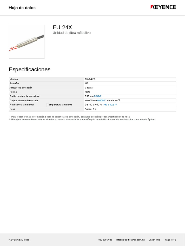 FU-24X_Datasheet | PDF