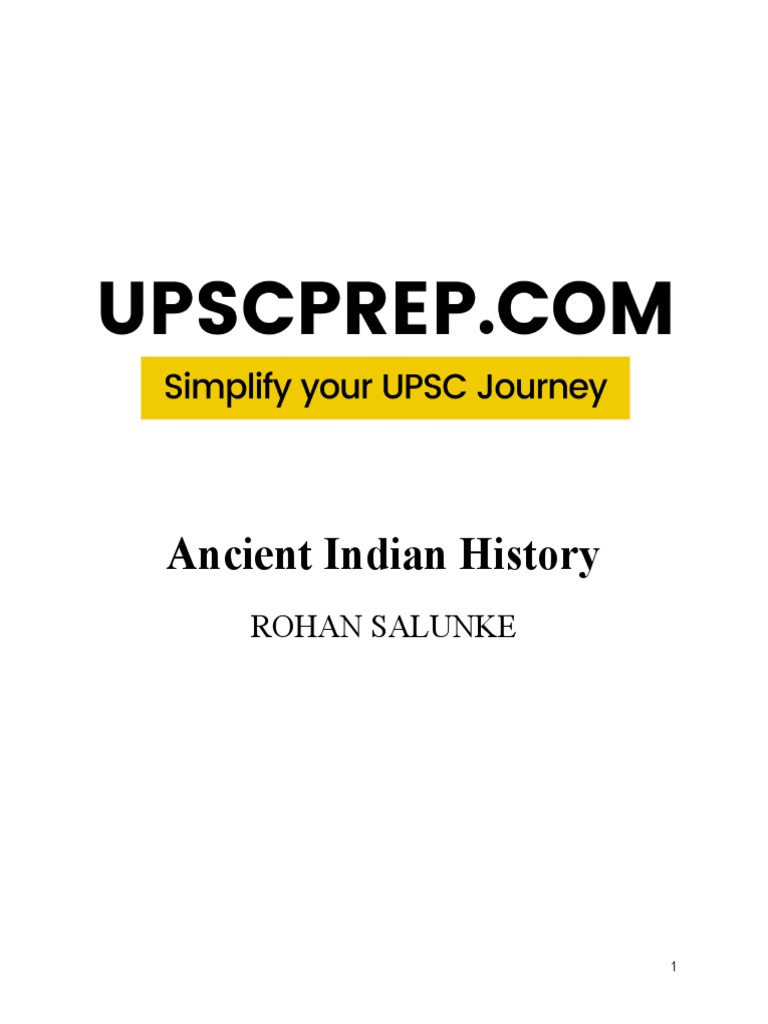 Ancient Indian History | PDF | Indian Religions