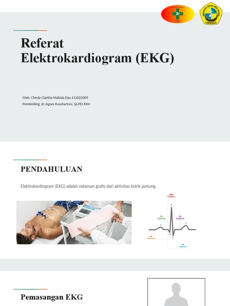 Referat - EKG - Chindy | PDF