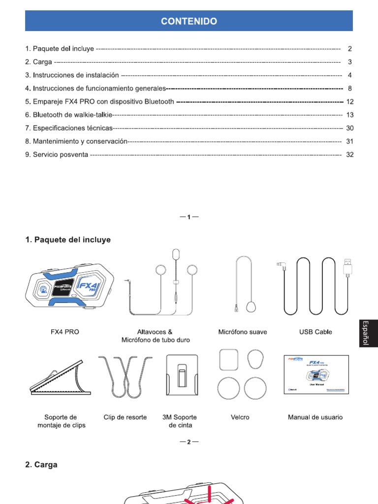 FX4 PRO User Manual (English, French, Spanish, Italian, German) - 1-168 ...