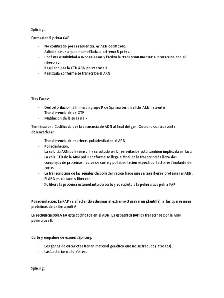 Splicing Pdf Rna Splicing Rna