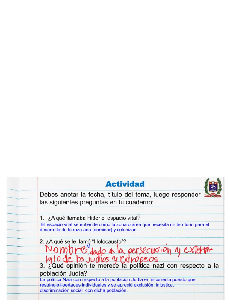 S8 - C3 - S4D - Siglo XX - El Perú y El Mundo - Actividad | PDF