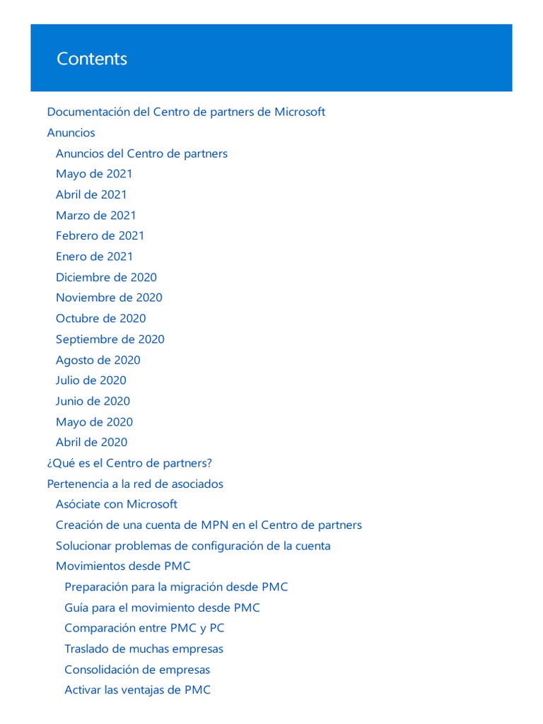 Guía Del Microsoft Partner Center | PDF | Microsoft | Microsoft Office