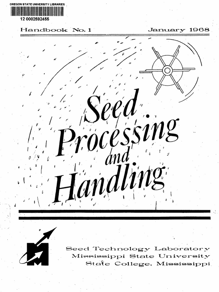 Seed Processing and Handling Complete | PDF | Electrostatics | Seed