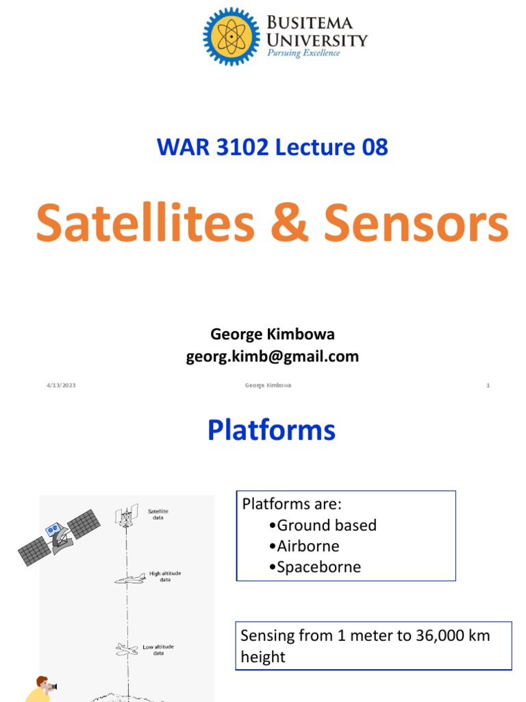WAR 3102 LEC 08 Satellites and Sensors | PDF | Image Resolution ... WAR 3102 LEC 08 Satellites and Sensors | PDF | Image Resolution ...