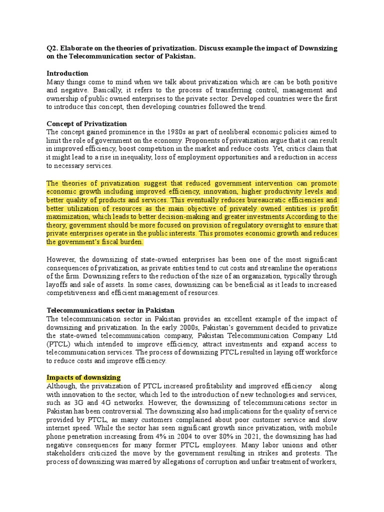 Business Ad Sample, Checked | PDF | Layoff | Privatization