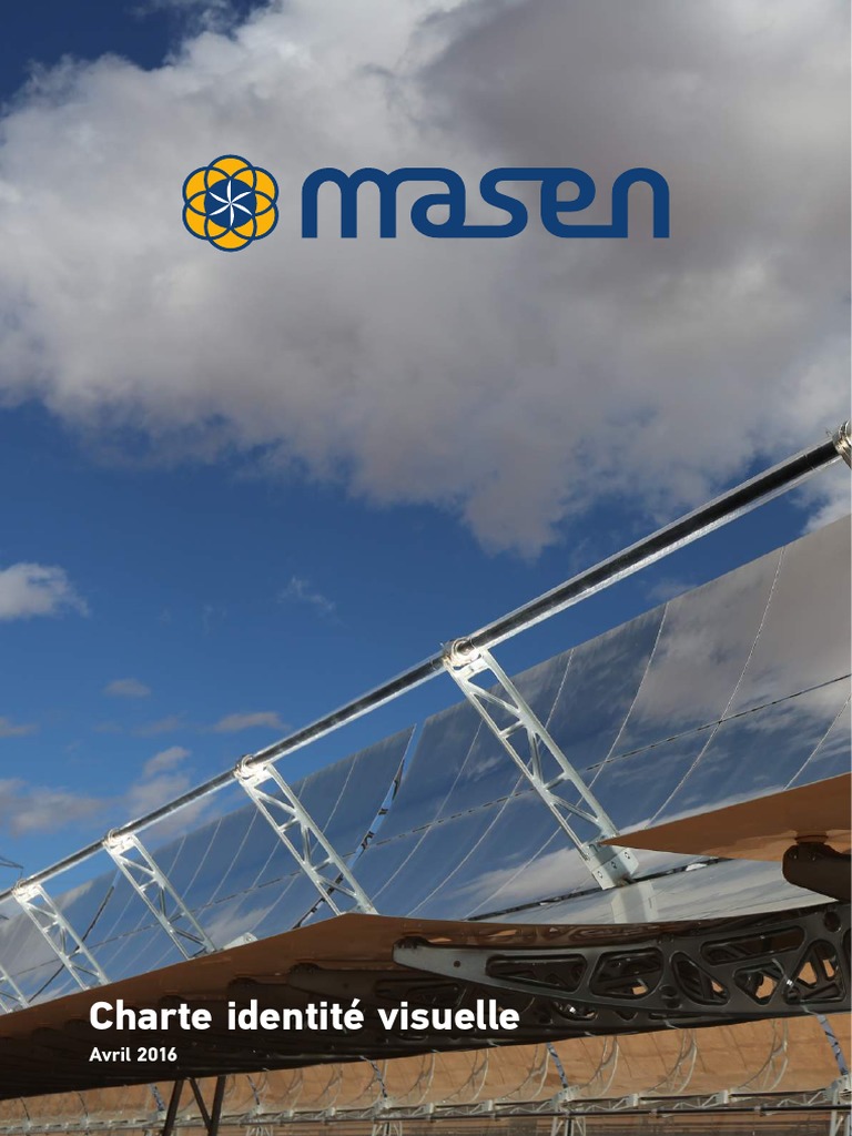 Charte graphique de MASEN | PDF | Énergie renouvelable | Microsoft Word