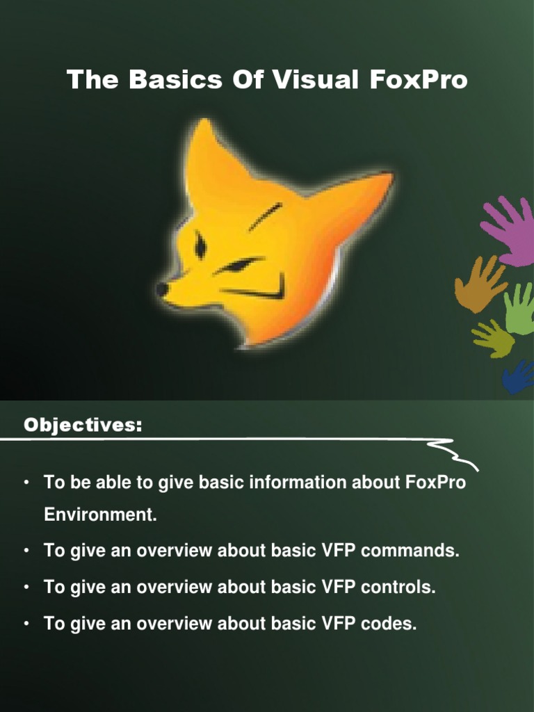 Basics of Visual FoxPro Programming | PDF | Computer File | Computing