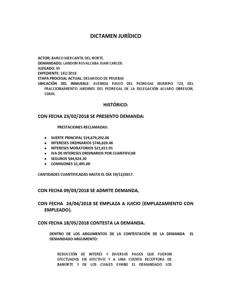 DICTAMEN JURÍDICO | PDF | Justicia | Crimen y violencia